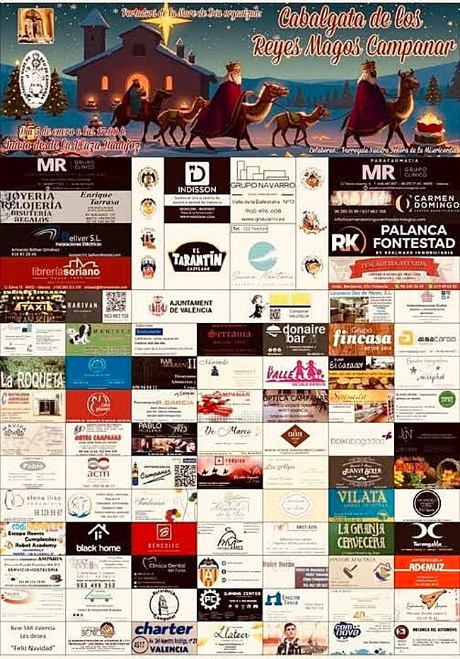 Gran Cabalgata de Reyes de Valencia 2025: horario, recorrido y ...
