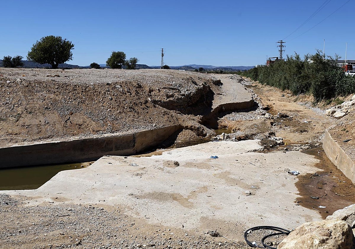 Barranco del Poyo | Las obras de recuperación convierten otra vez en un ...
