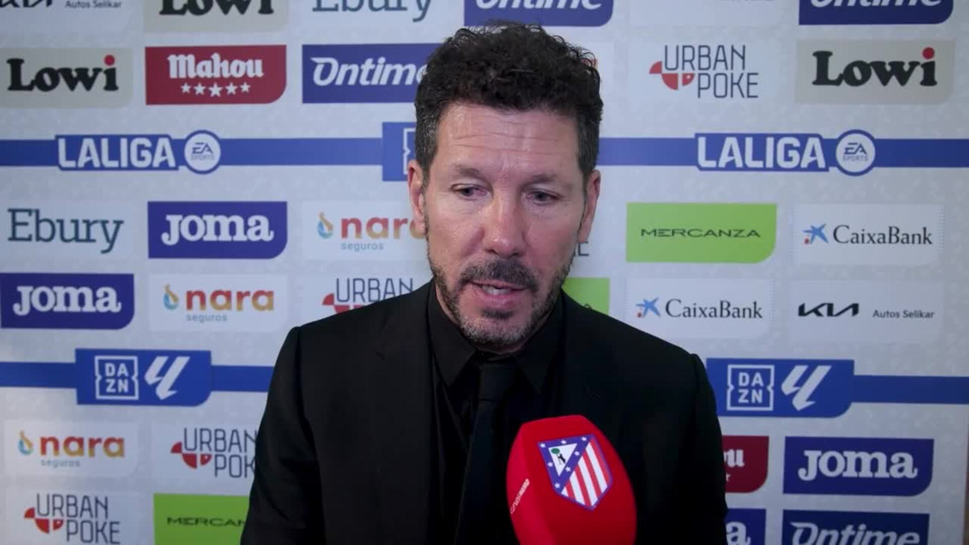 Diego Pablo Simeone: "Hoy tocó perder tras 15 partidos increíbles" | Las Provincias