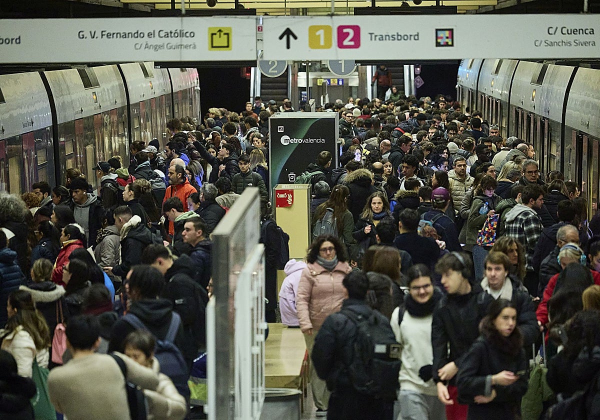 Metrovalencia invierte 67,5 millones a paliar averías en las líneas más ...