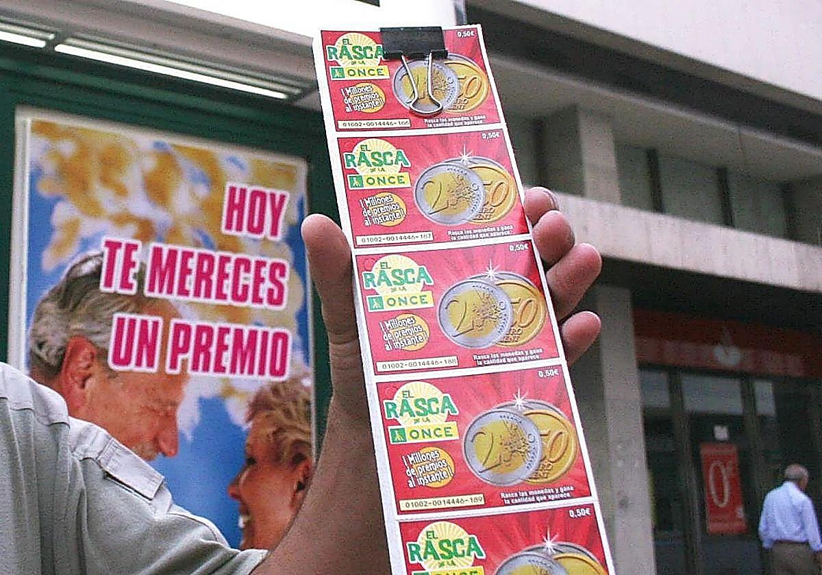 Sorteo ONCE Rasca: números premiados | Un Rasca Megamillonario de la ...
