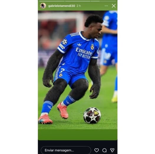 Gabriel Otamendi llama mono a Vinicius | Vinicius insultado de nuevo ...