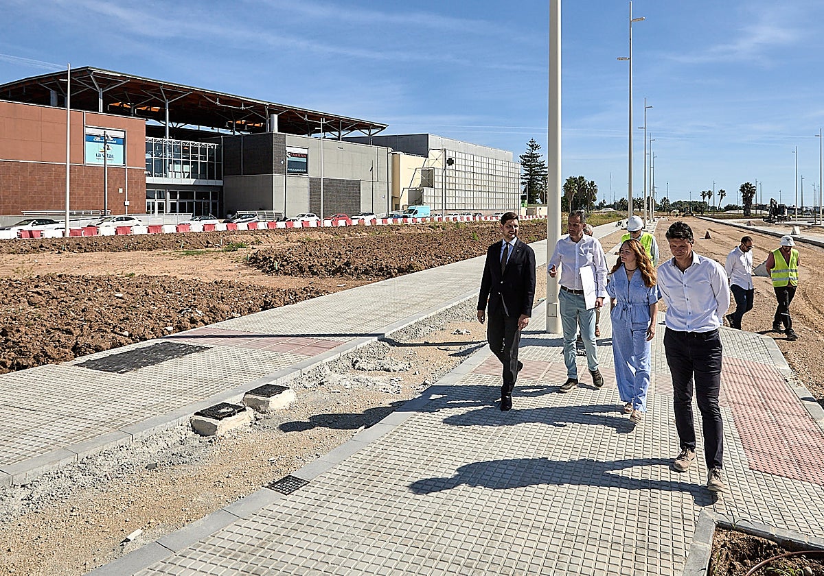 Las obras de urbanización del polígono Sanxo Llop de Gandia afrontan su ...