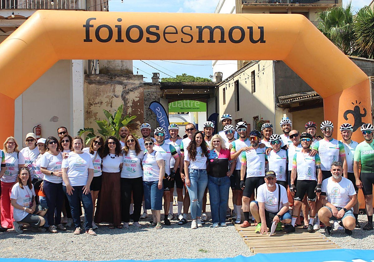 Eventos solidarios cáncer | Foios se vuelca en un reto solidario: 500 ...