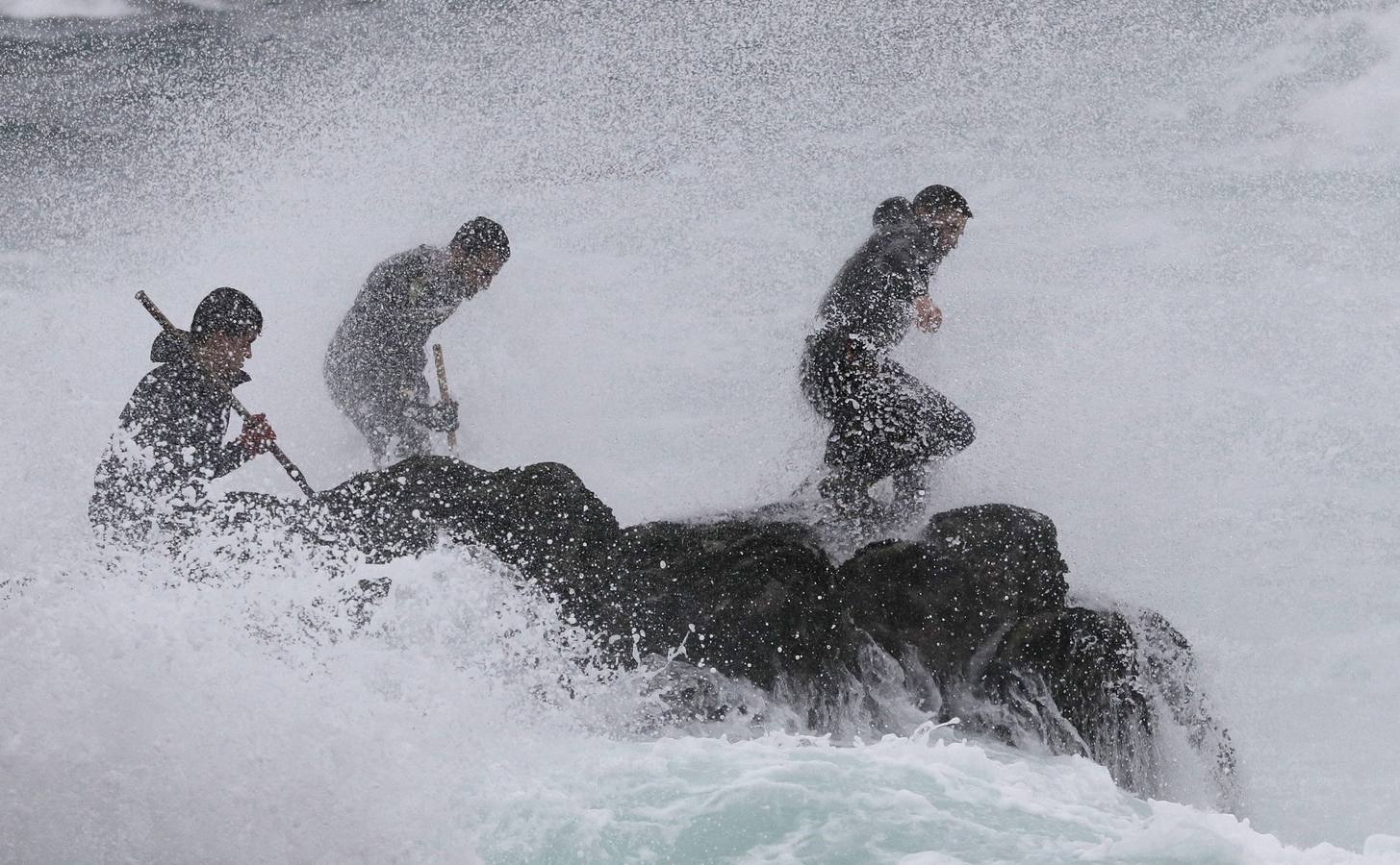 Fotos: Guerreros percebeiros | La Verdad