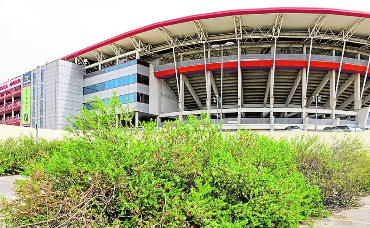 El exterior del estadio Enrique Roca, un basurero | La Verdad