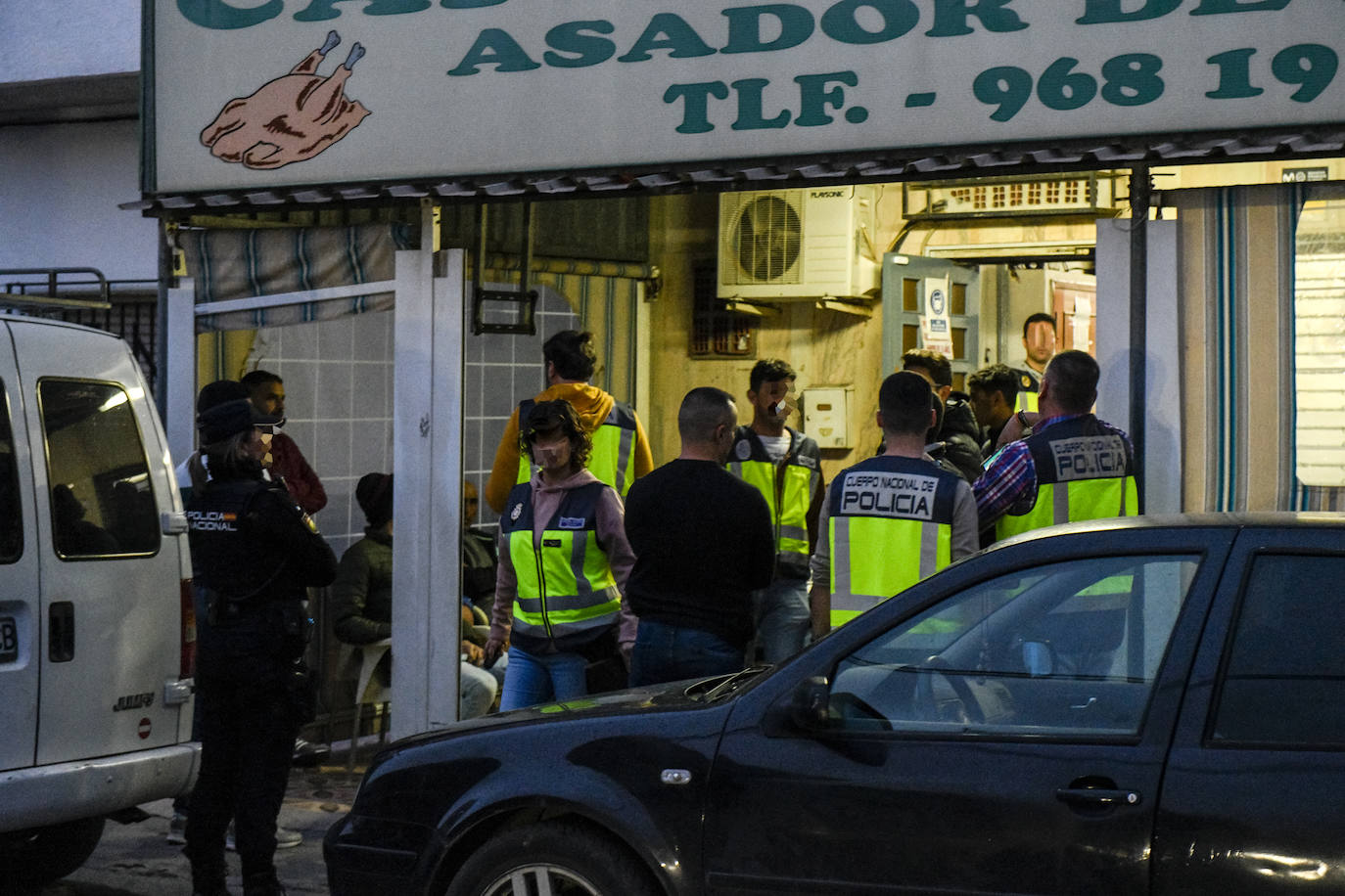 Redada policial en San Javier contra la inmigración irregular | La Verdad
