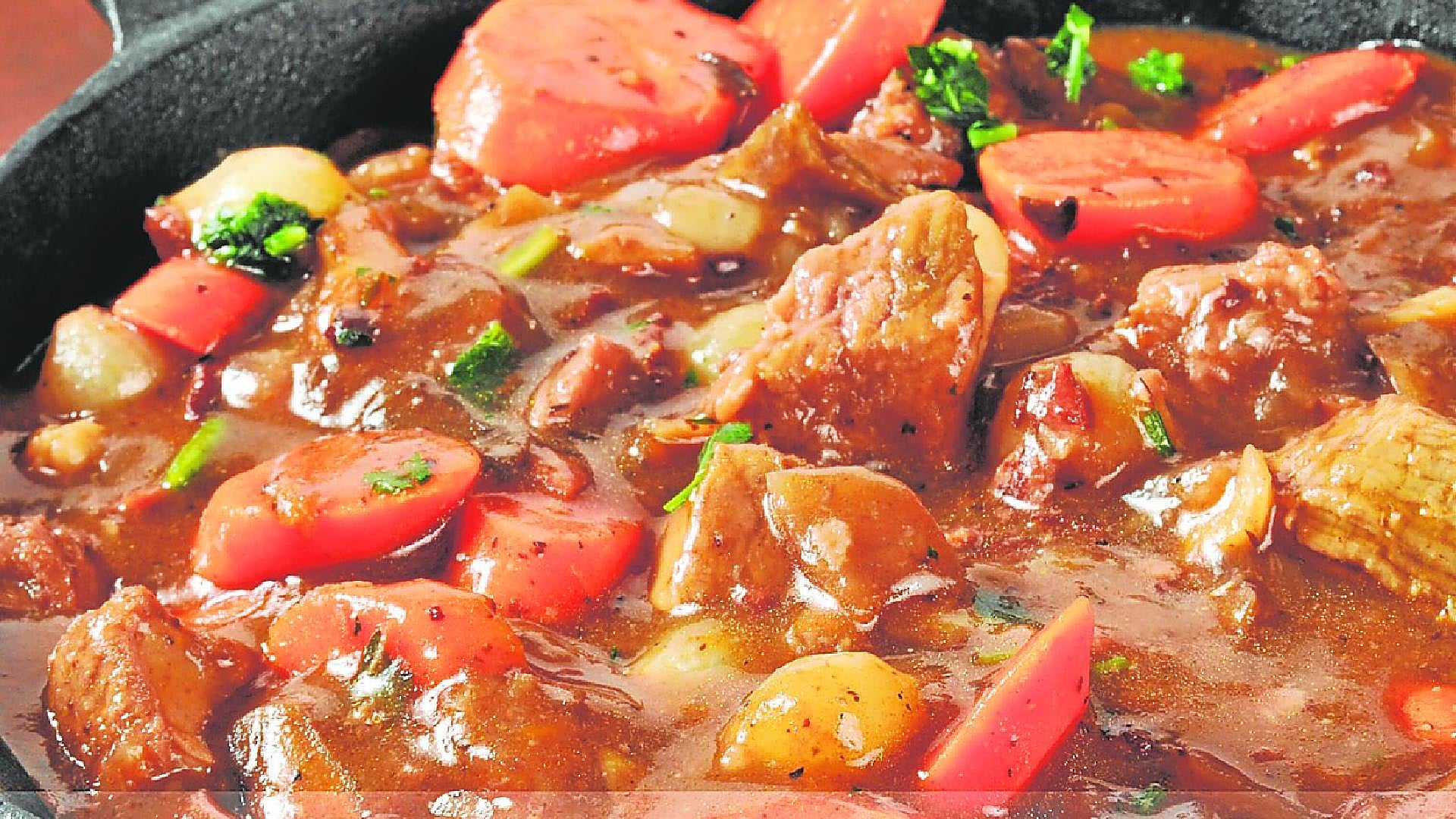 Ternera guisada a la jardinera | La Verdad