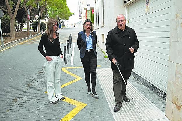 Un nuevo recorrido guía a los invidentes de forma segura | La Verdad