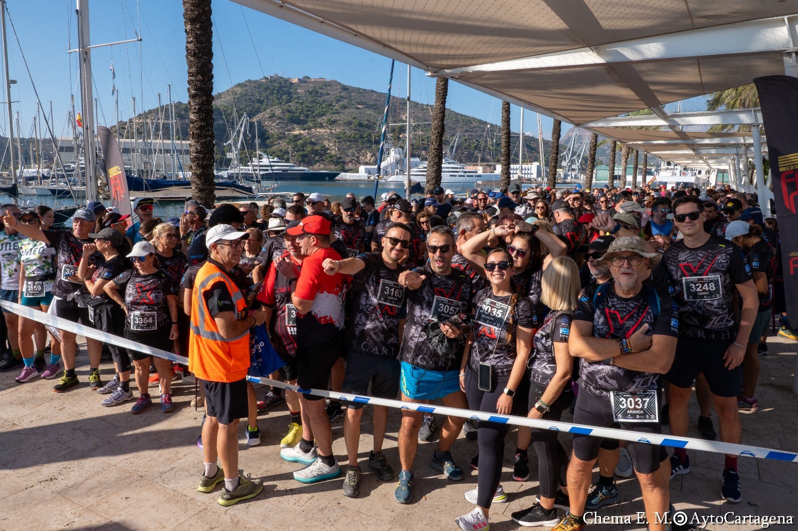 Víctor Requena y Pilar Arias conquistan la 10K del Puerto de Cartagena ...