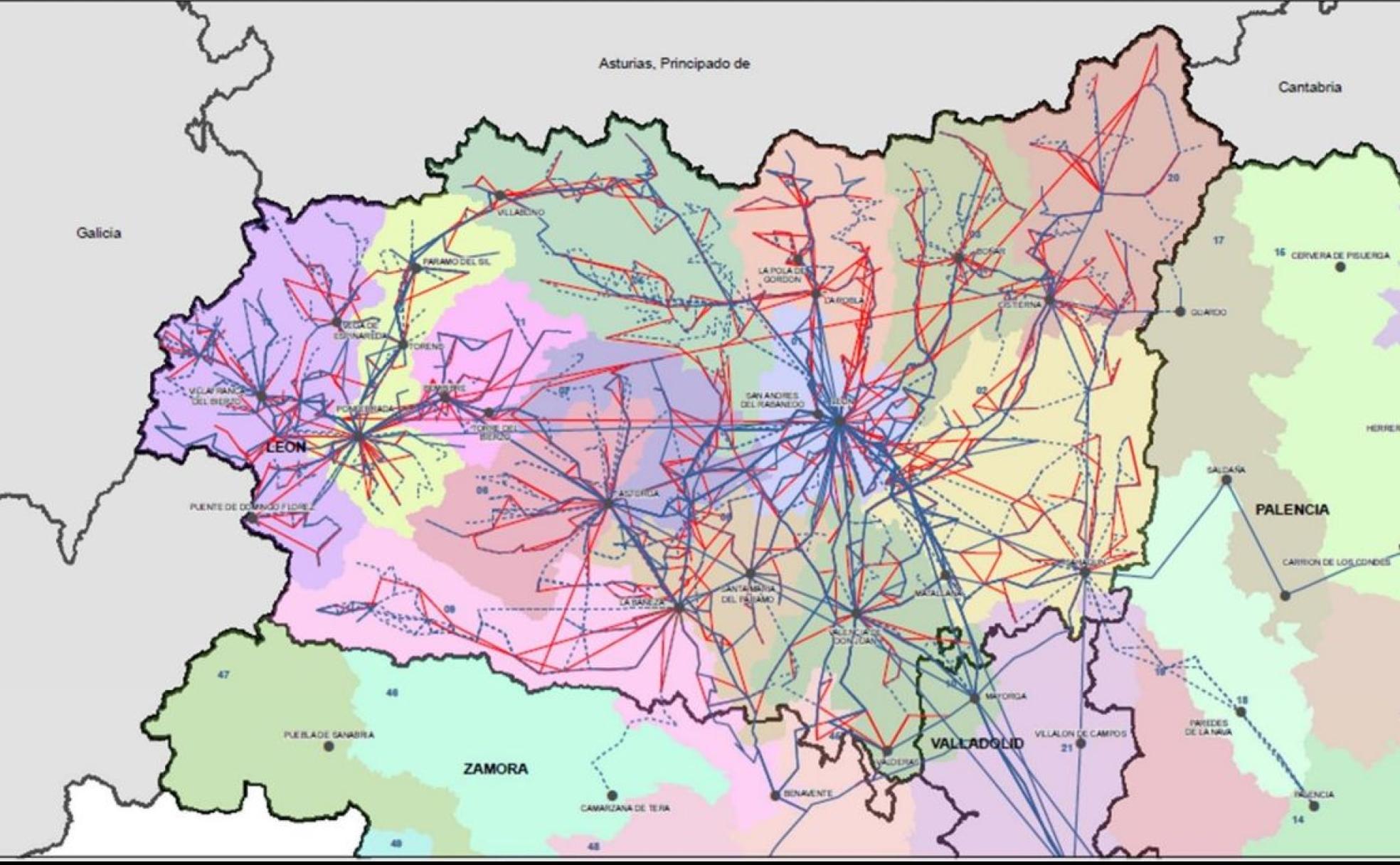 Mapa del Transporte de León | leonoticias.com