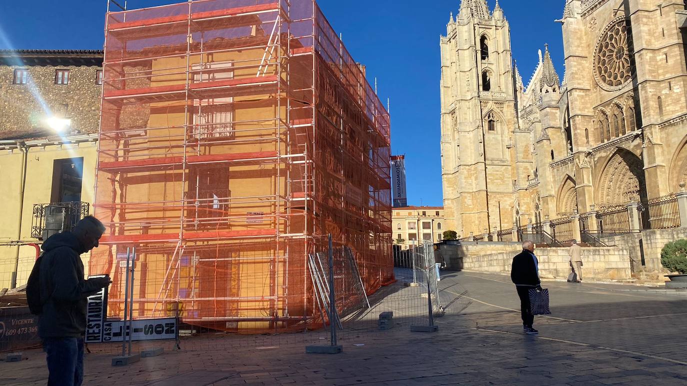 Obras en el Restaurante Casa Luisón | leonoticias.com