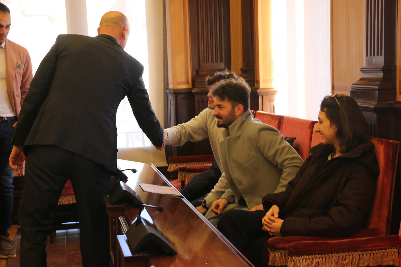 Fotos: Recepción de Erasmus | leonoticias.com