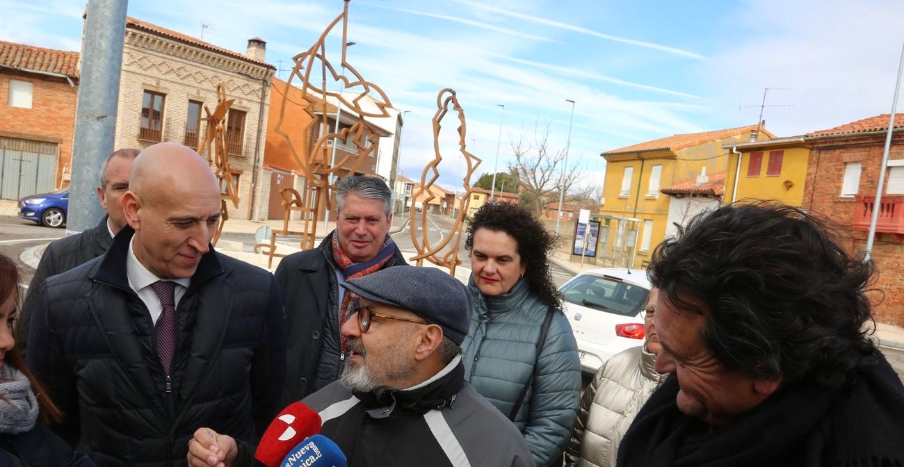Fotos: Nueva escultura para Armunia | leonoticias.com