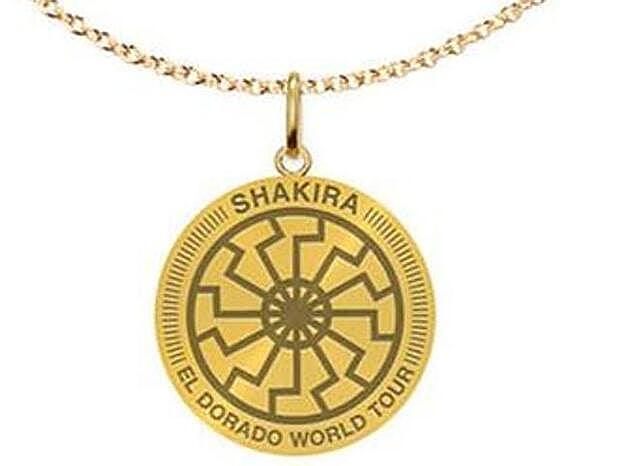 El símbolo nazi que usa Shakira para promocionar 'El dorado tour ...