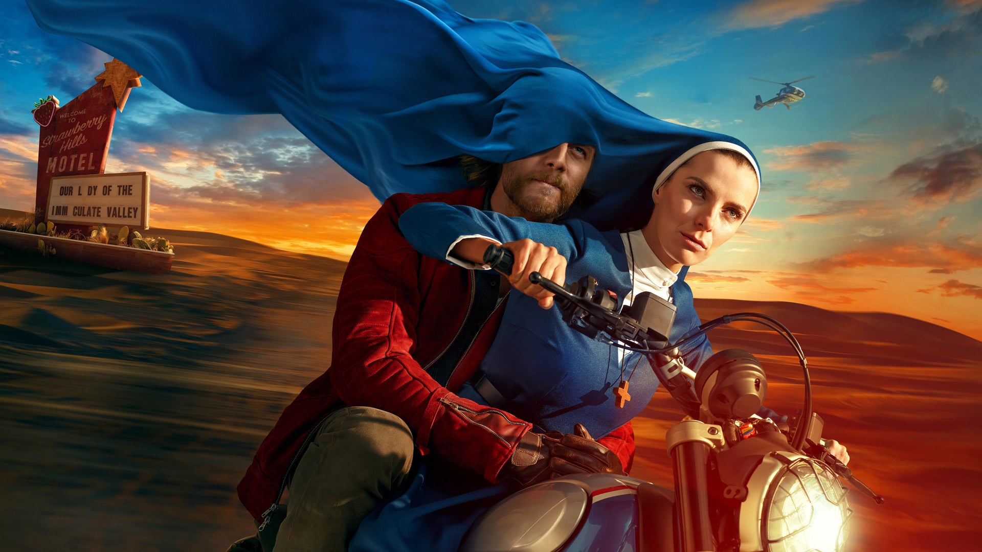 La última cruzada: Por qué tienes que ver Mrs. Davis, la serie sobre la monja que lucha contra ...