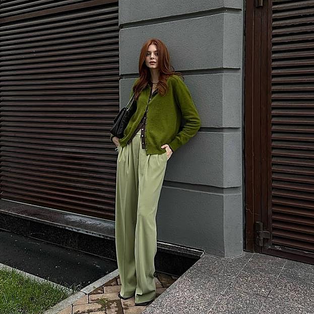 Guía de estilo para llevar el color tendencia verde oliva para otoño ...