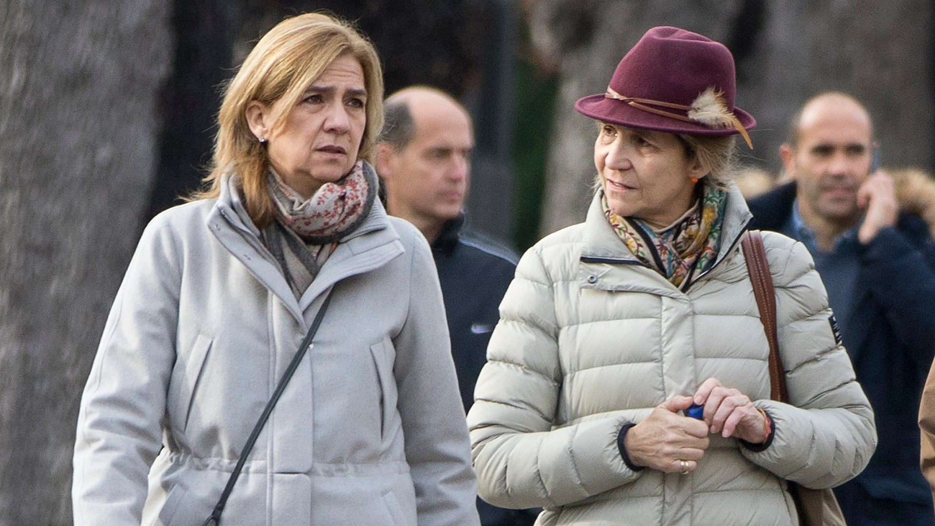 Por qué las infantas Elena y Cristina han pasado el domingo con Resines ...