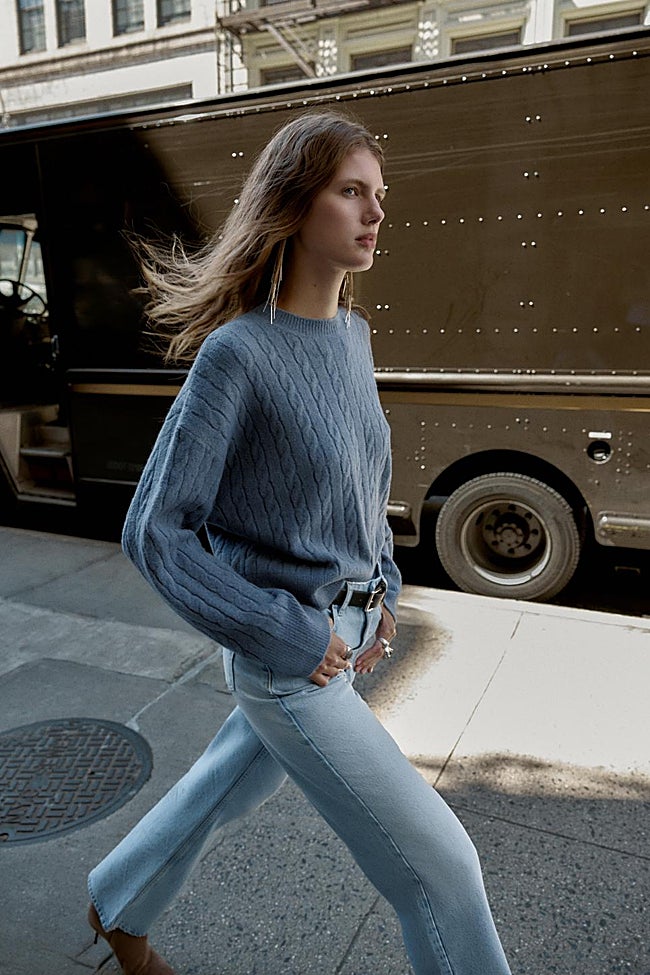 El jersey con ochos es la prenda más versátil de tu armario de invierno ...