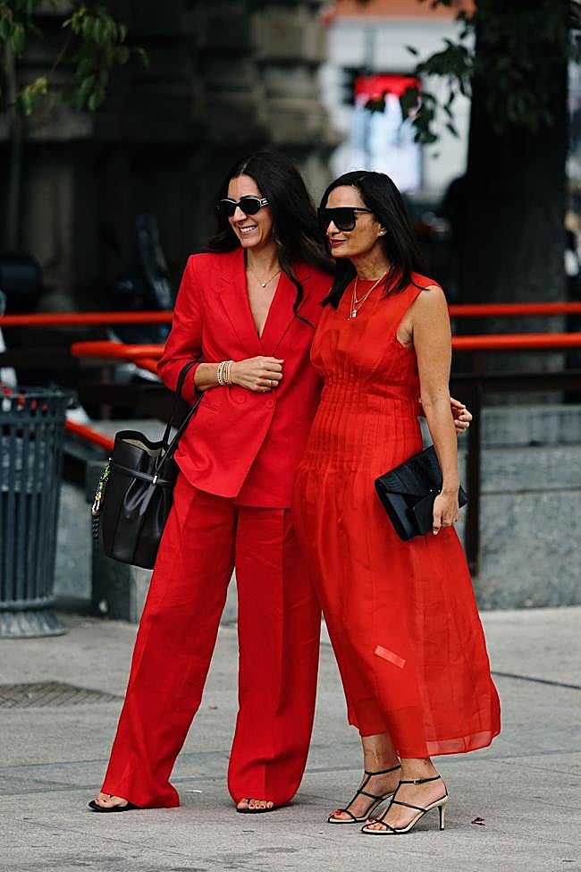 Cómo llevar el color rojo según una experta para sacarle el máximo ...