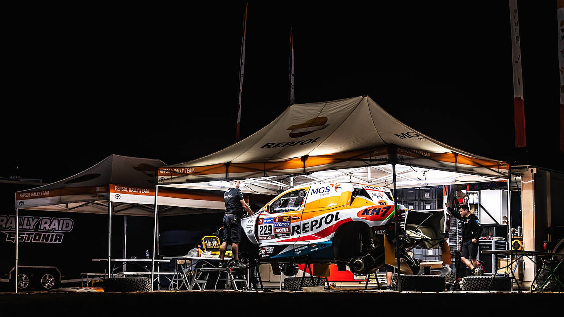 El combustible renovable y otros secretos del Repsol Toyota Rally Team ...