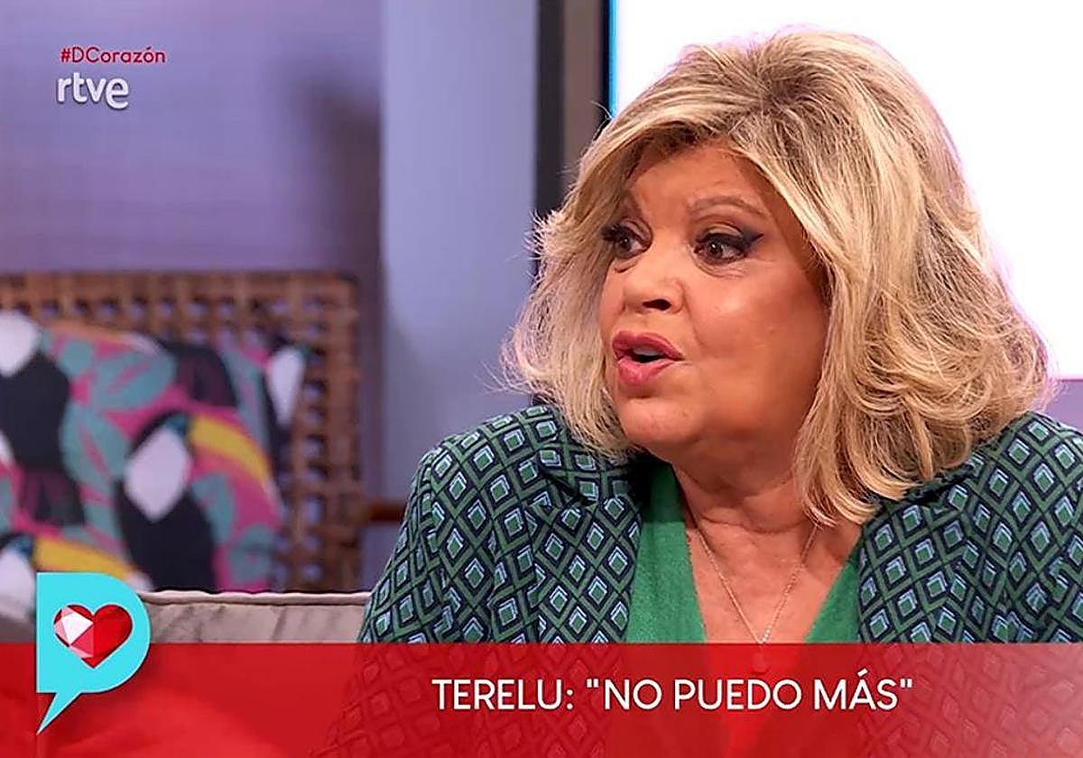 Terelu se desmorona en pleno directo al preguntarle por su sobrino | El Correo