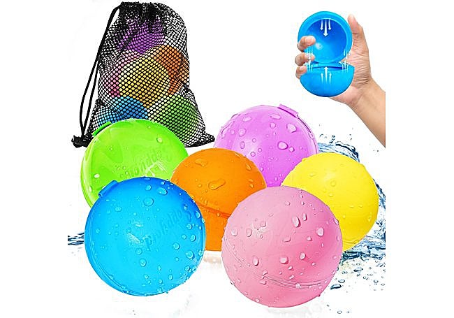 Cómprale a tu hijo estos globos de agua reutilizables para que se lo ...
