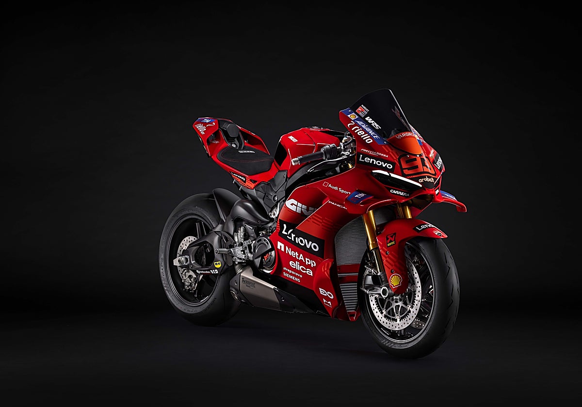 Ducati presenta una exclusiva réplica de la moto del campeón Marc ...