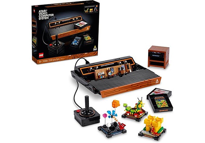 Revive la nostalgia retro con el LEGO Icons Atari 2600 10306 y su ...