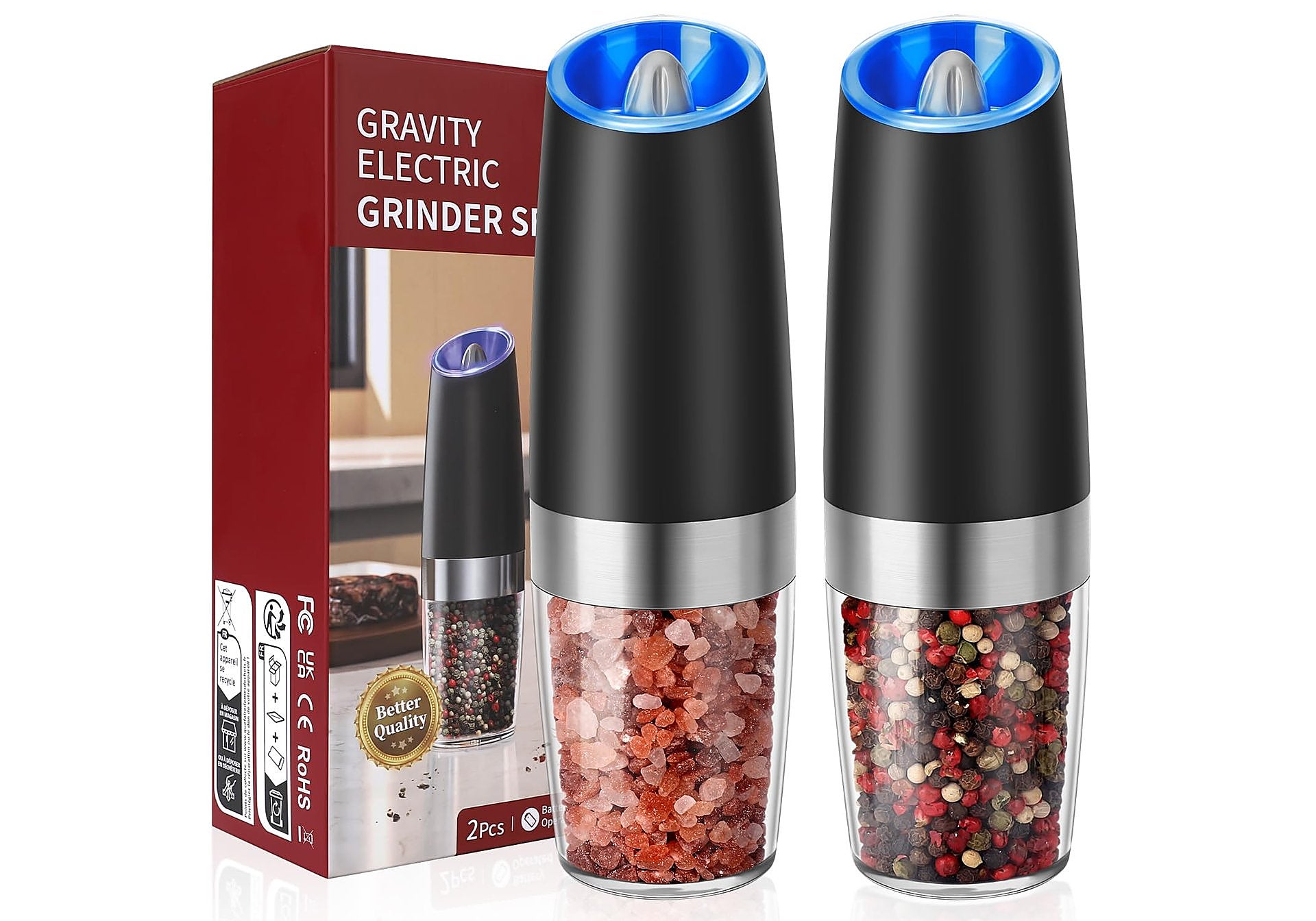 Adereza y da sabor a tus platos con estos molinillos eléctricos de ...