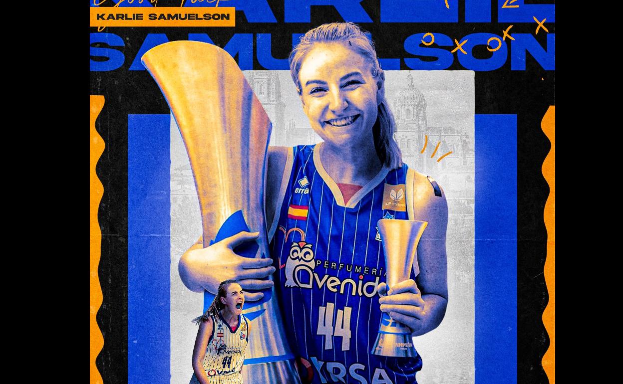 Karlie Samuelson también deja la disciplina del CB Avenida | Salamancahoy