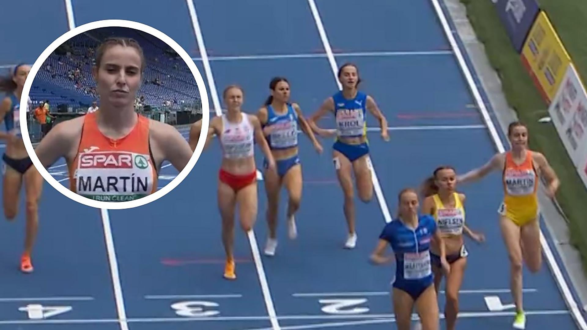 Lorena Martín no puede acceder a las semifinales de 800 en el Europeo ...