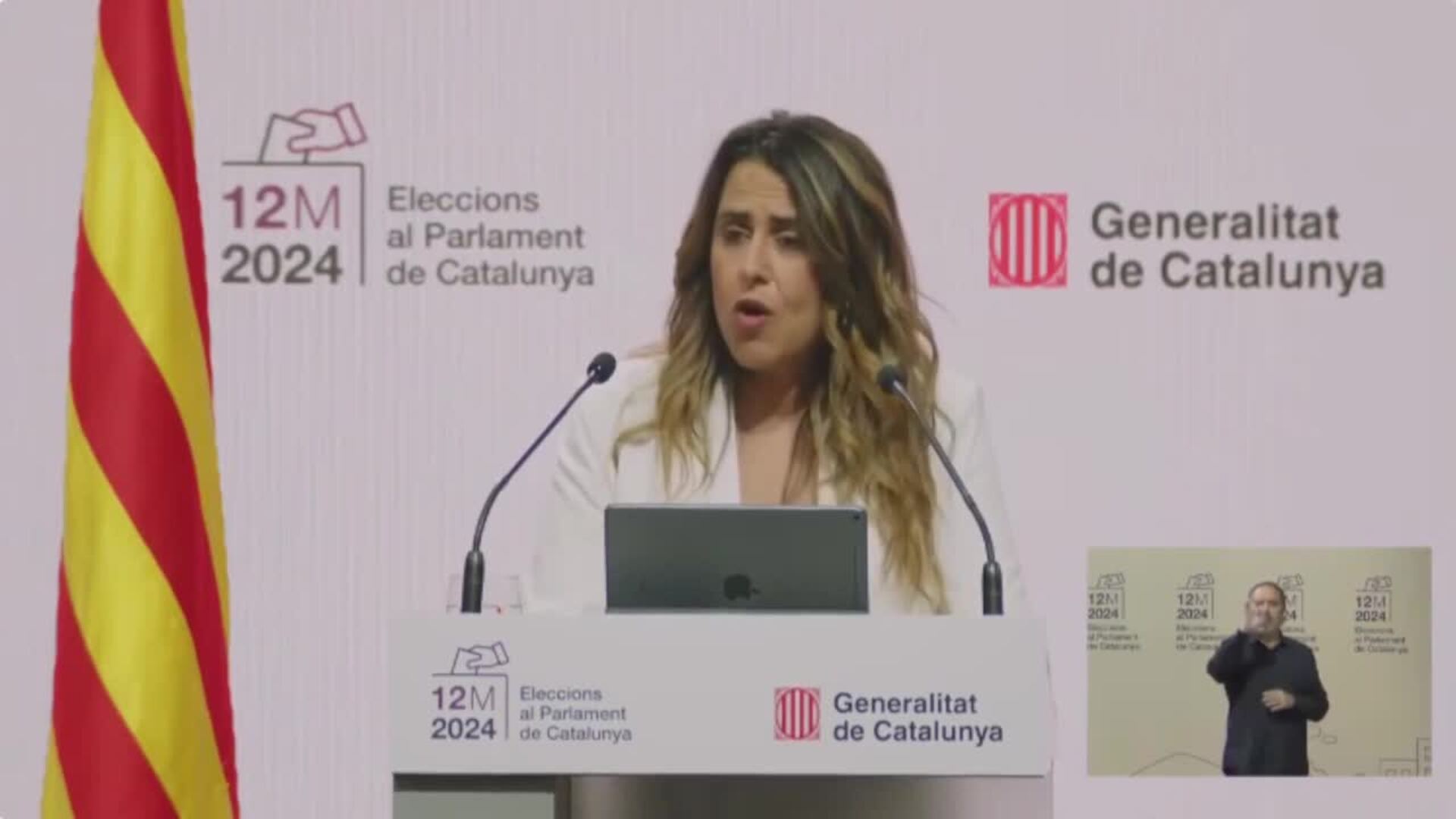 La participación se sitúa en un 45,79% a las 18 horas en Cataluña, 0,18 ...