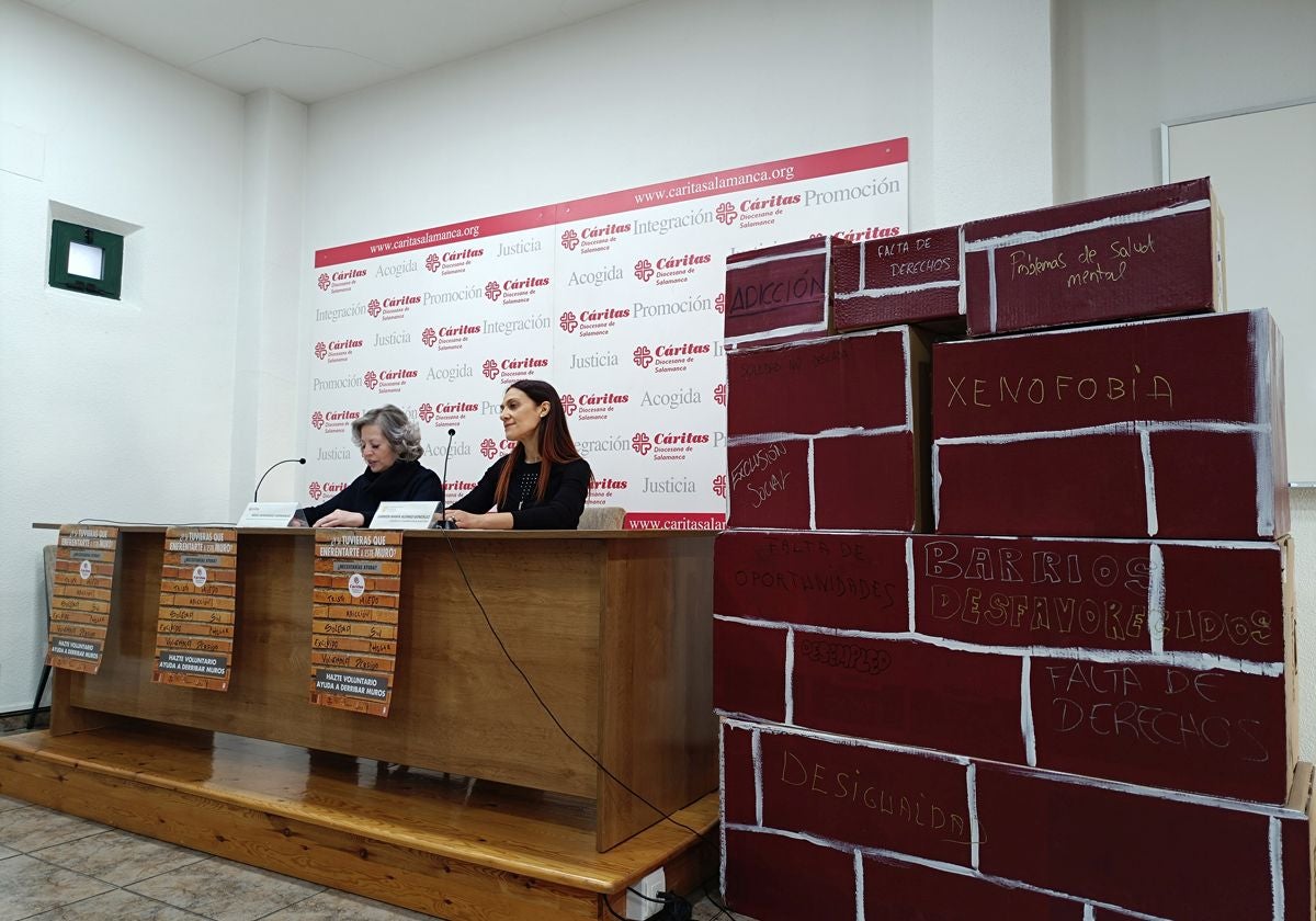 Cáritas Salamanca presenta su nueva campaña de voluntariado 'derribar ...