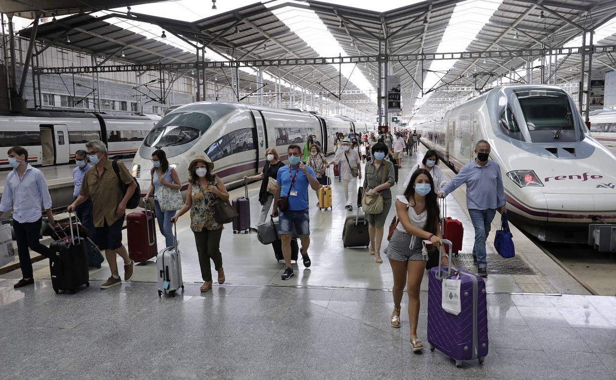Tickets go fast as virtually all high-speed trains between Madrid and ...
