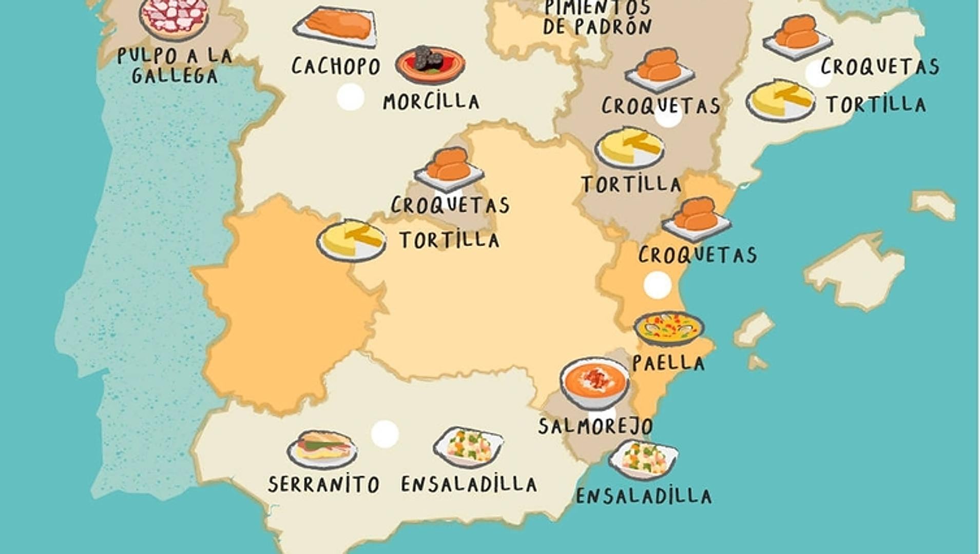 Home-delivery food map of Spain: who likes what and where | Sur in English