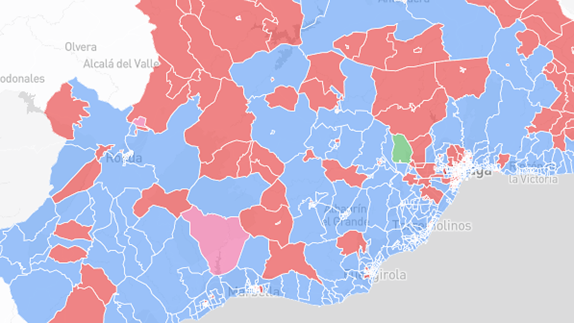 Interactive map | Spain's General Election results in Malaga province ...