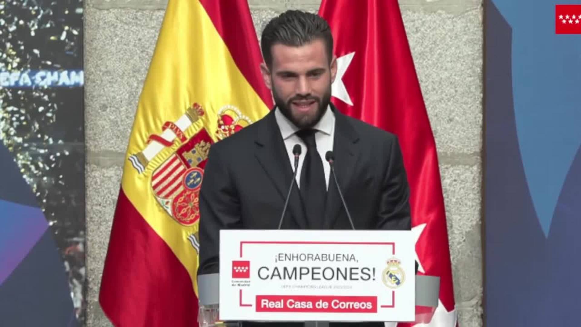 Nacho Fernández celebra la decimoquinta Champions del Real Madrid ...