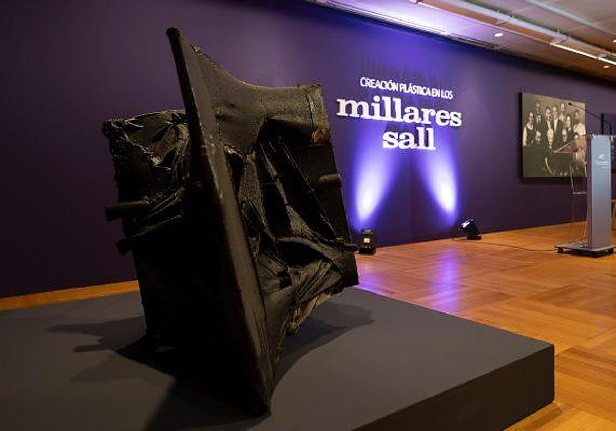 A Work by Manolo Millares Travels from Alicante's MACA to Brussels ...