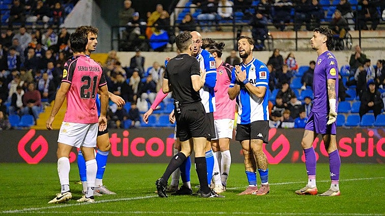 Todos los errores arbitrales que el Hércules denuncia ante la ...